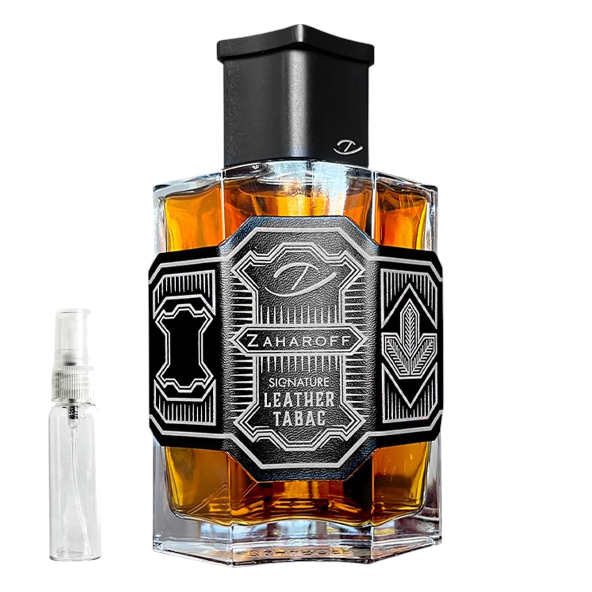 Zaharoff Signature Leather Tabac Samples | Buy Smoky Scent