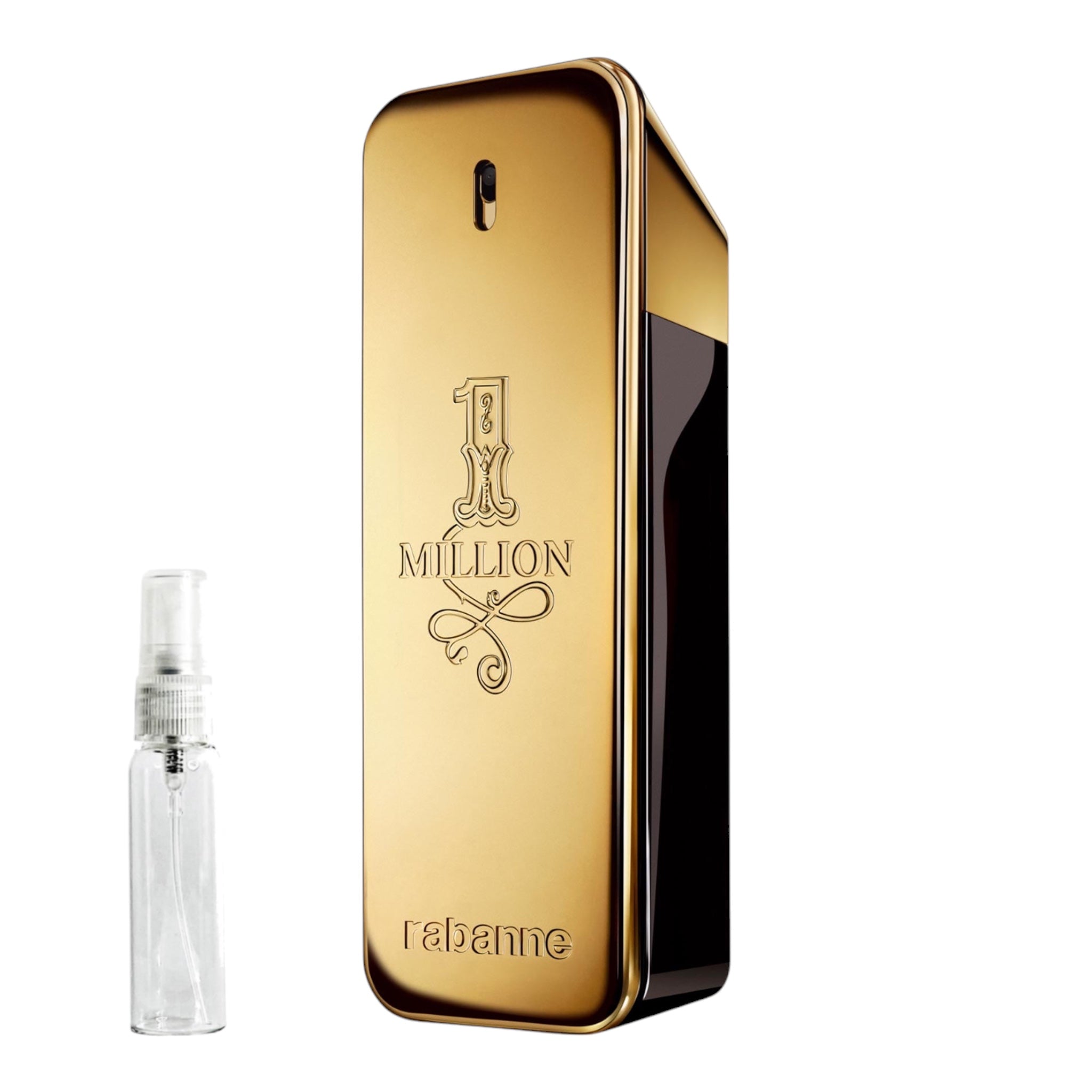 Paco Rabanne 1 Million Eau de Toilette Fragrance Samples - Bold Seduction