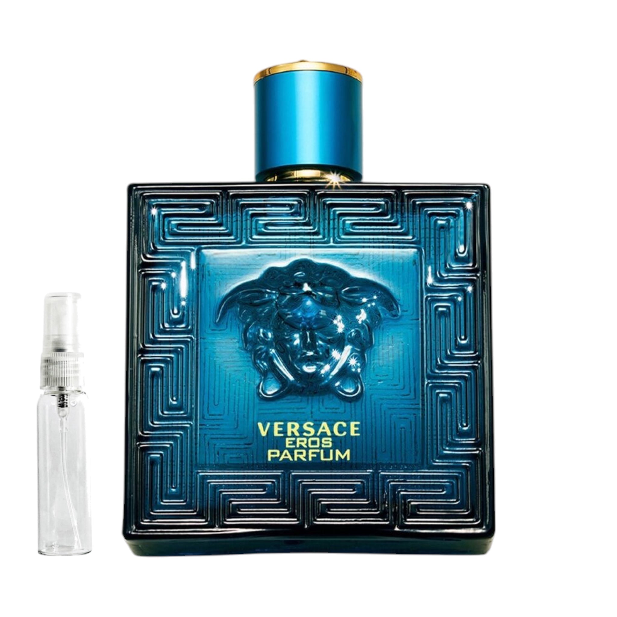 Versace Eros Parfum Samples - Citrus Fougère Scent